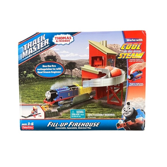 Fisher-Price | Toys | Thomas Friends Trackmaster Fill Up Firehouse ...